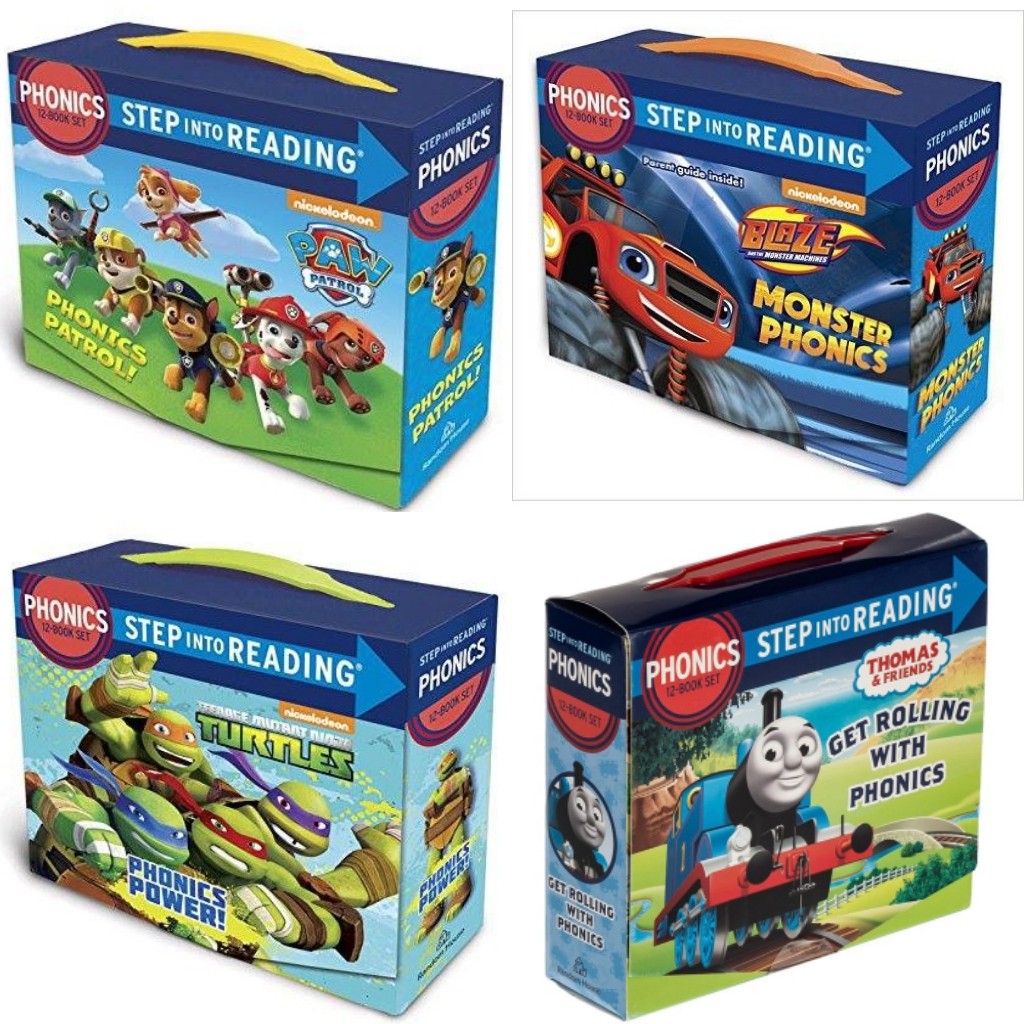 BNIB: Paw Patrol Phonics Book Box Set or Blaze and The Monster Machines ...