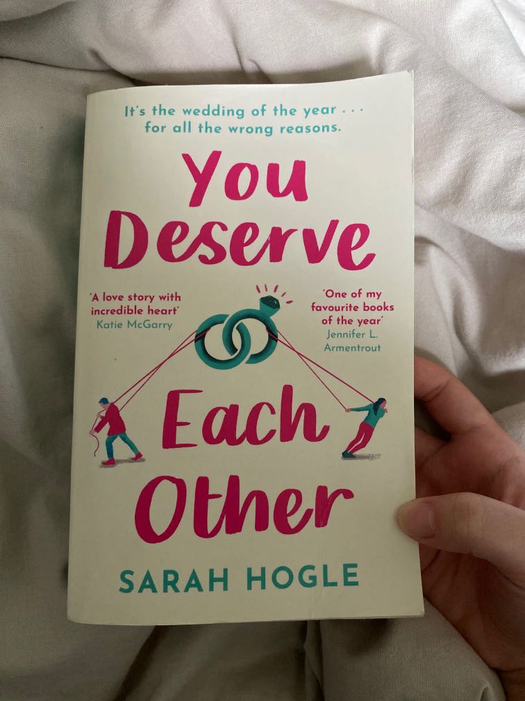 (booktok) you deserve each other by sarah hogle, Hobbies & Toys, Books ...
