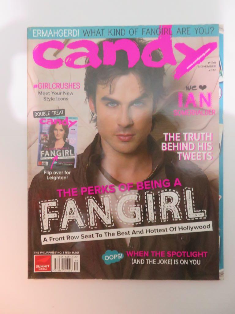 Candy Magazine - Ian Somerhalder, Hobbies & Toys, Books & Magazines ...