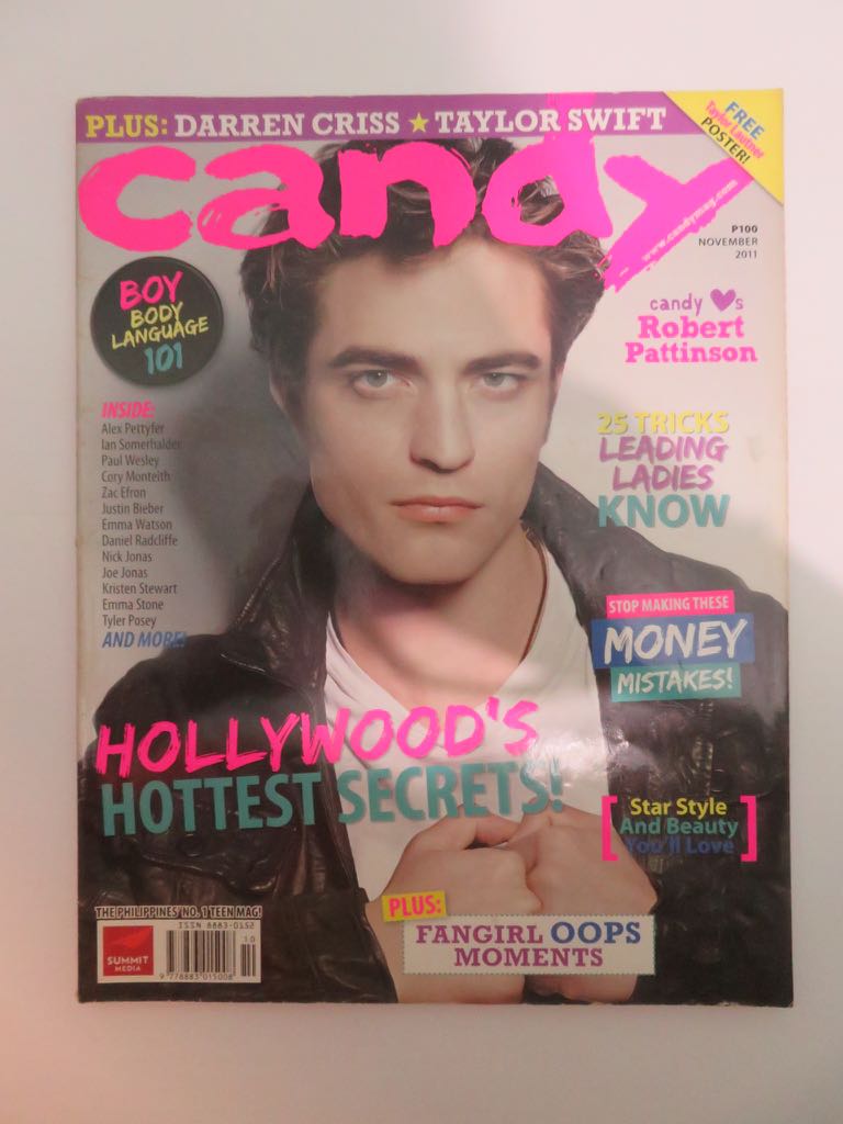 Candy Magazine - Robert Pattinson, Hobbies & Toys, Books & Magazines ...