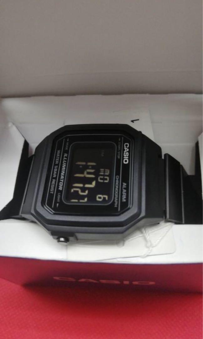 Casio B650 Digital Watch B650WB-1B, Men's Fashion, Watches ...