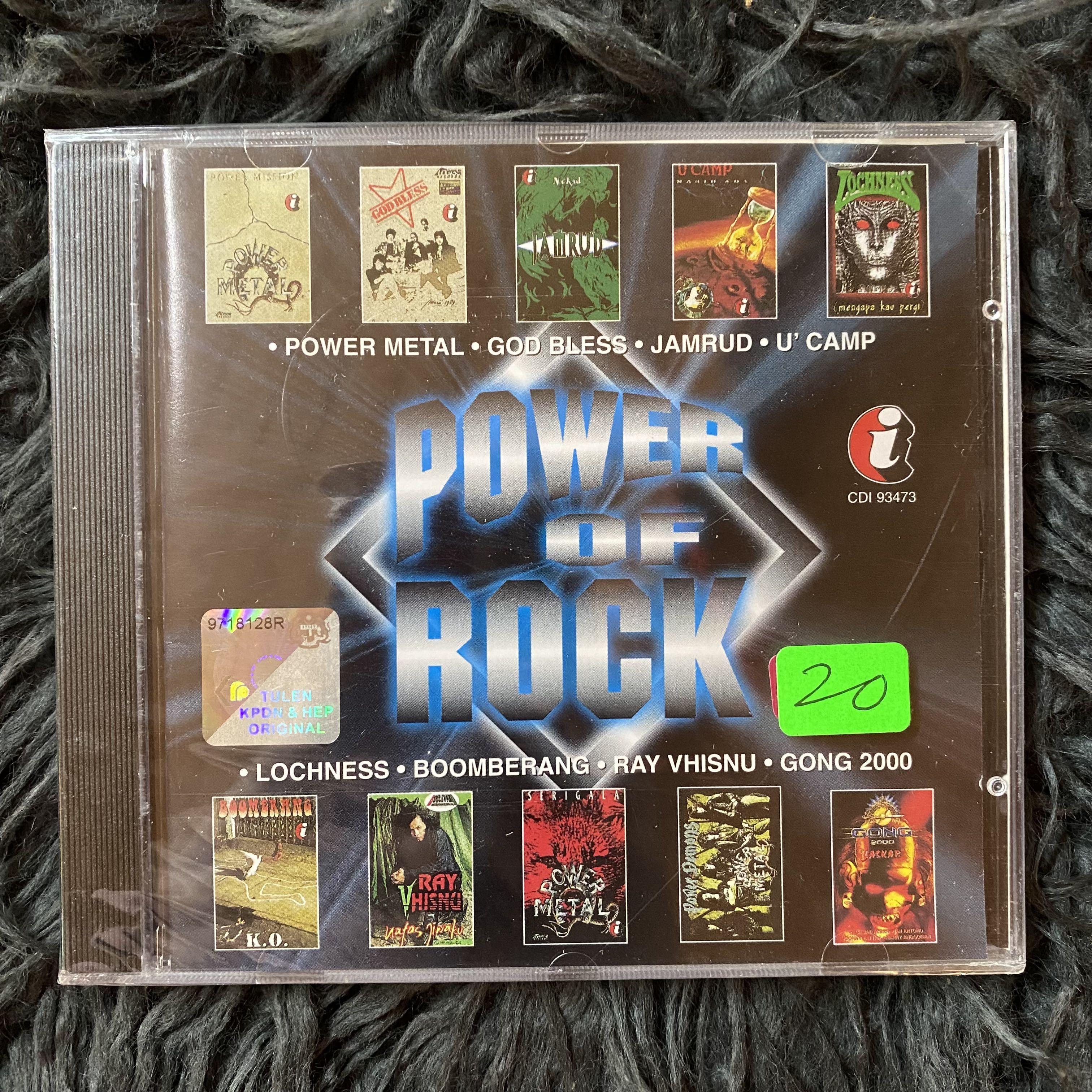 CD POWER OF ROCK, Hobbies & Toys, Music & Media, CDs & DVDs on Carousell