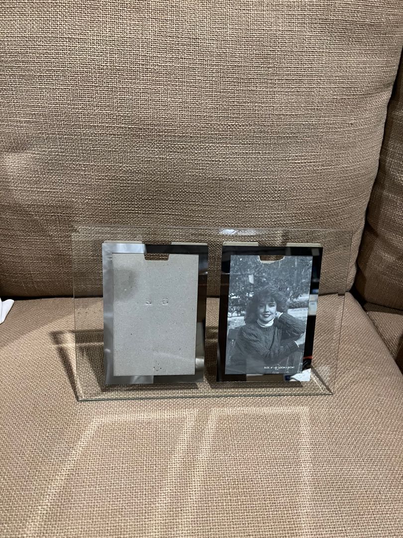 Clear Glass 2-in-1 Frame, Furniture & Home Living, Home Decor, Frames ...
