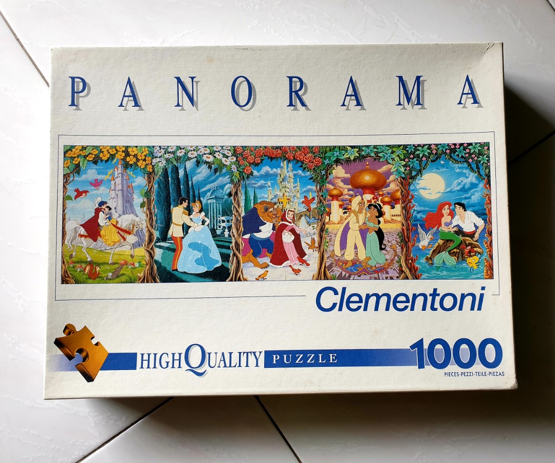 Clementoni - Disney Princesses (1000 pcs), Hobbies & Toys, Toys & Games ...
