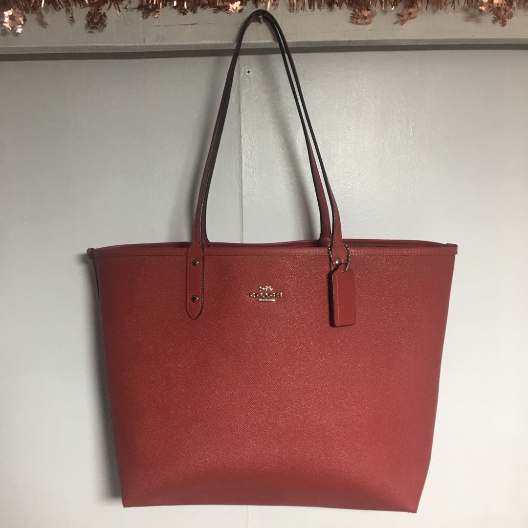 Coach City Tote Reversible Bag Signature Canvas ft. Pacman, Luxury ...