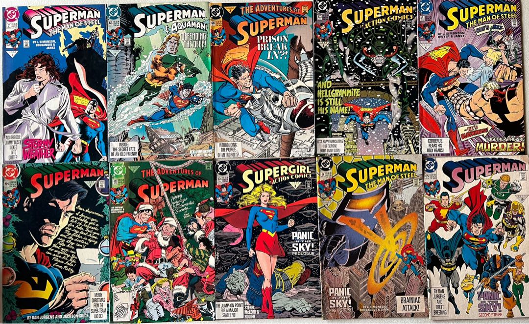 Comics - Superman 1992 (#1-48), Hobbies & Toys, Books & Magazines ...