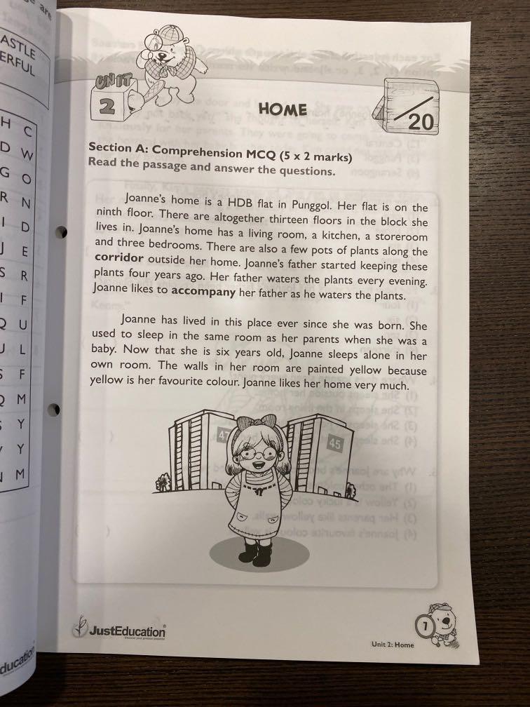 Comprehension P1, Hobbies & Toys, Books & Magazines, Assessment Books ...