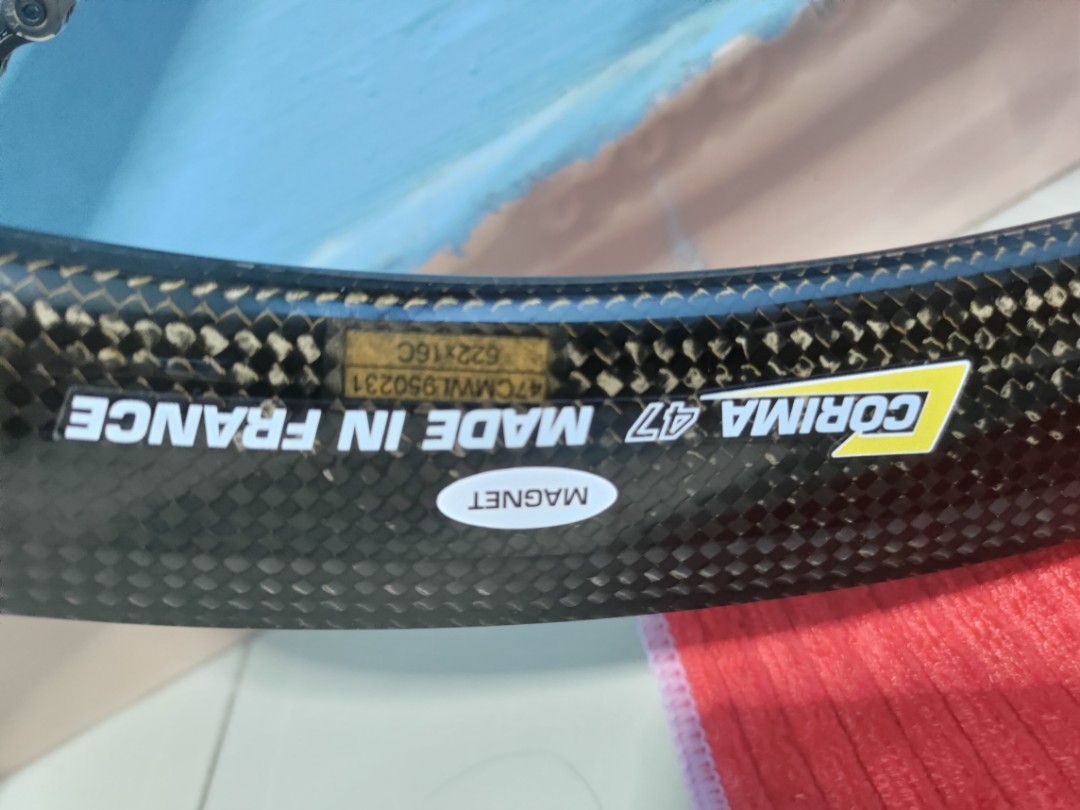 Corima 47 MCC wheelset, Sports Equipment, Bicycles & Parts, Parts ...