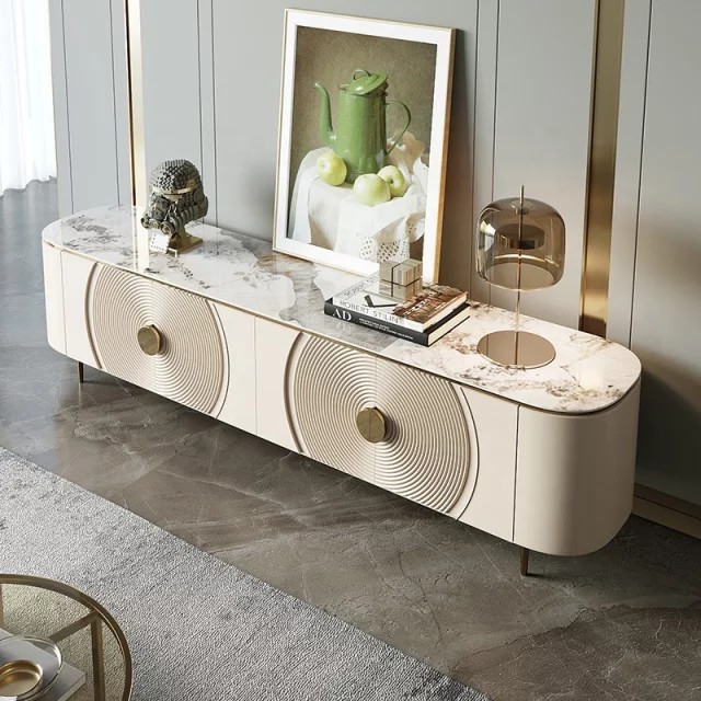 Custom Luxury Storage Tv console, Furniture & Home Living, Furniture ...