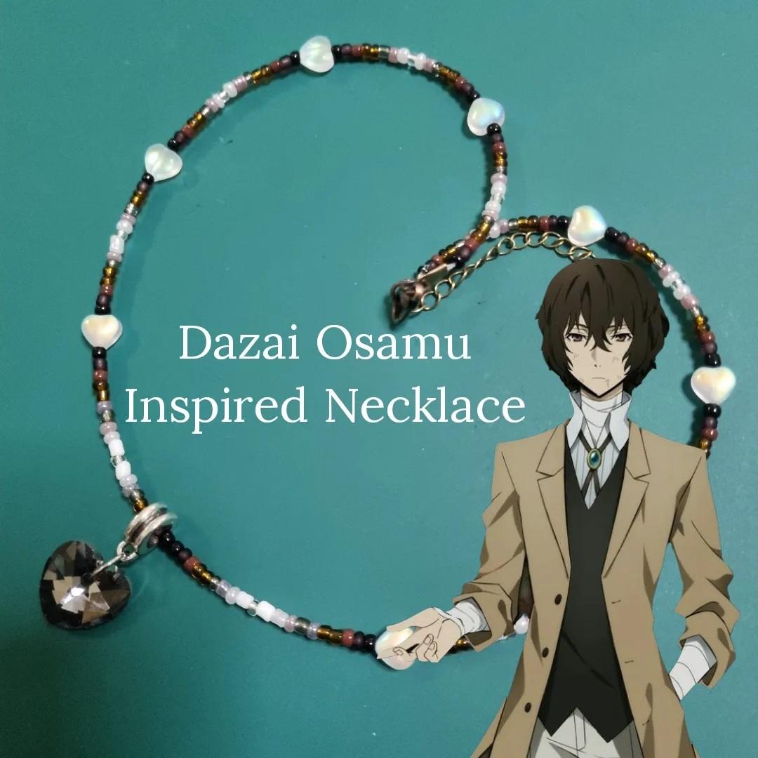 Dazai Osamu Inspired Necklace Bungou Stray Dogs, Hobbies & Toys ...