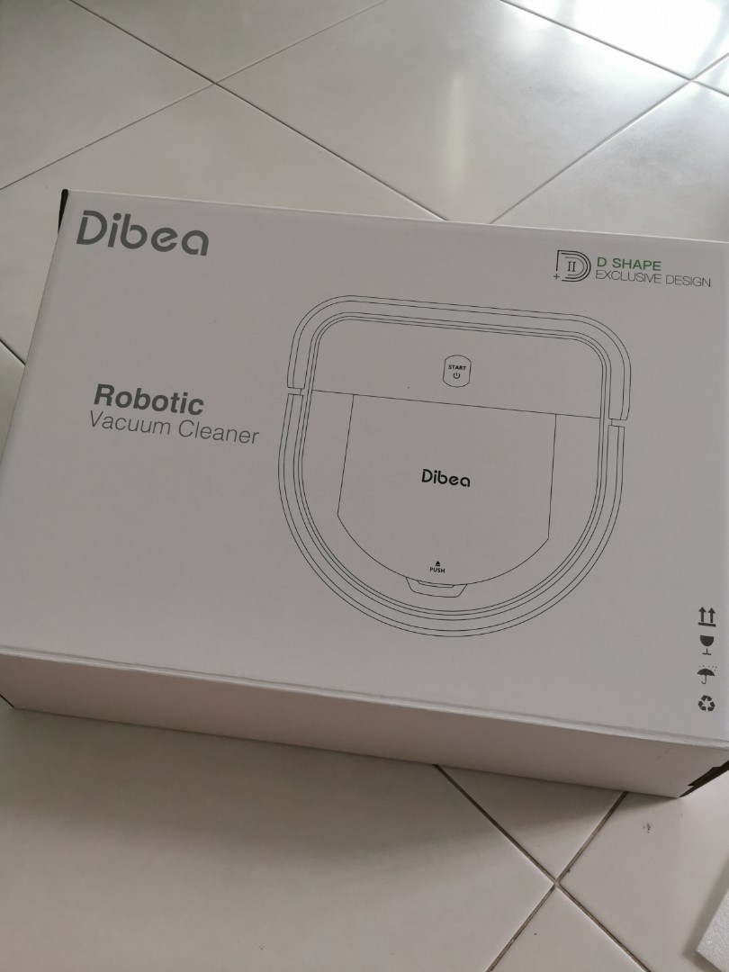 Dibea D500-B robotic vacuum cleaner, TV & Home Appliances, Vacuum ...