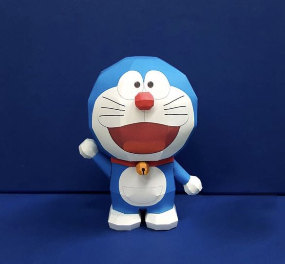 DIY Handmade Doraemon Paper Art and Craft kid children student adult on ...