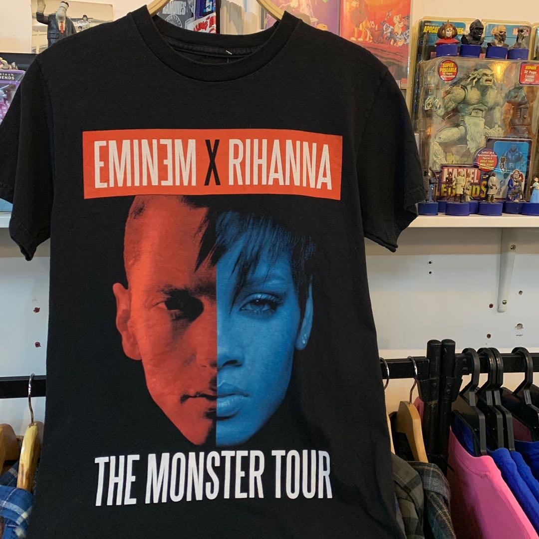 Eminem X rihanna, Men's Fashion, Tops & Sets on Carousell