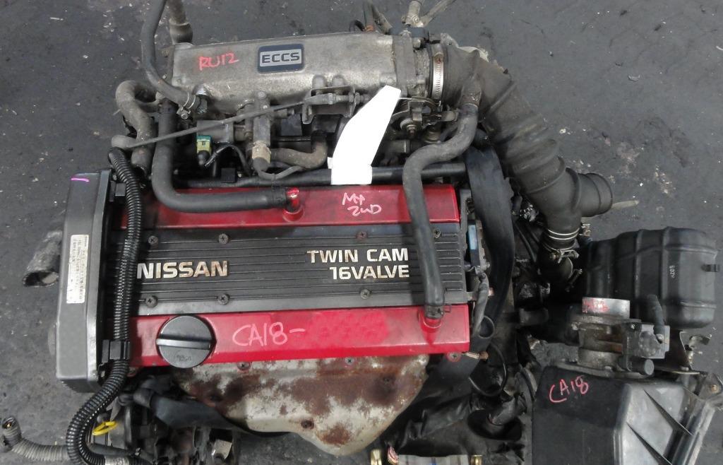 ENGINE NISSAN CA18DE 1.8L MT 2WD, Auto Accessories on Carousell