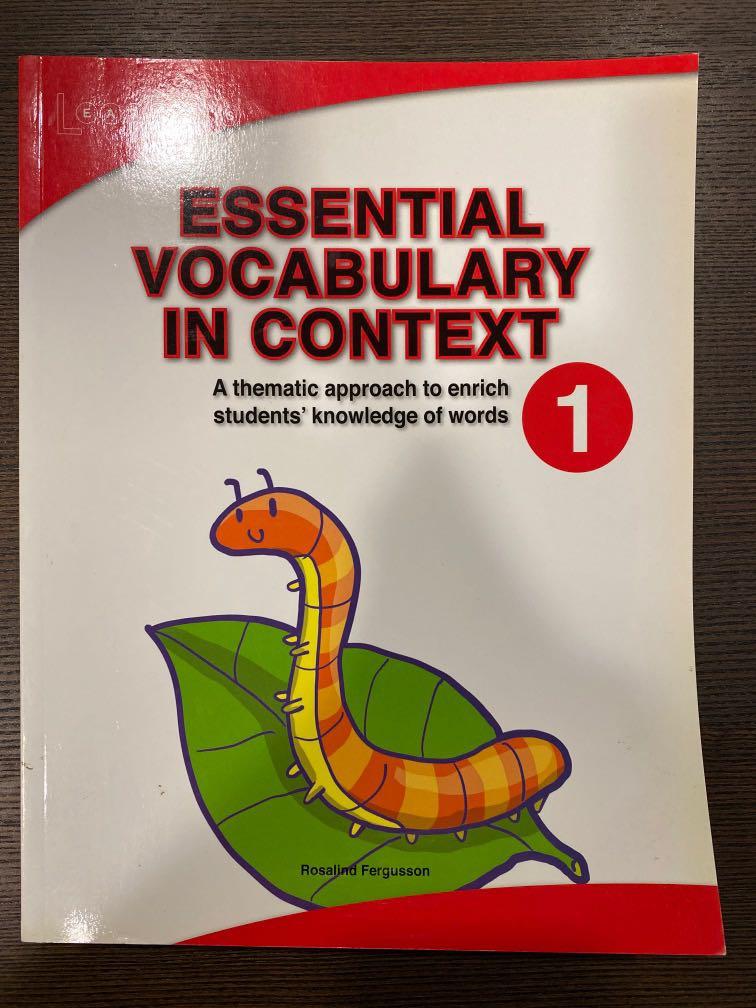 Essential Vocabulary in Context Book 1, Hobbies & Toys, Books ...