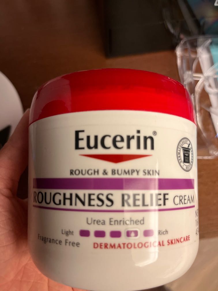 Eucerin Roughness relief cream, 美容＆化妝品, 沐浴＆身體護理, 沐浴及身體護理 - 身體護理 - Carousell