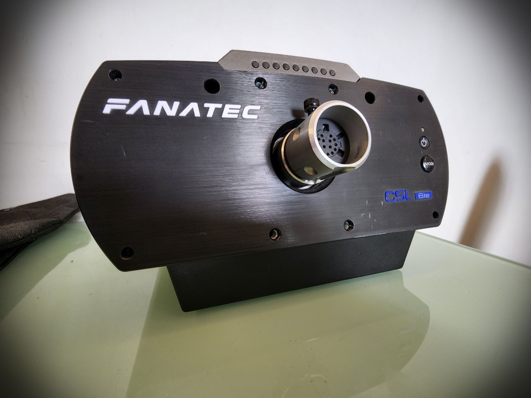 Fanatec CSL elite base with wheel (for PS), 電子遊戲, 遊戲機配件, 遊戲週邊商品 - Carousell