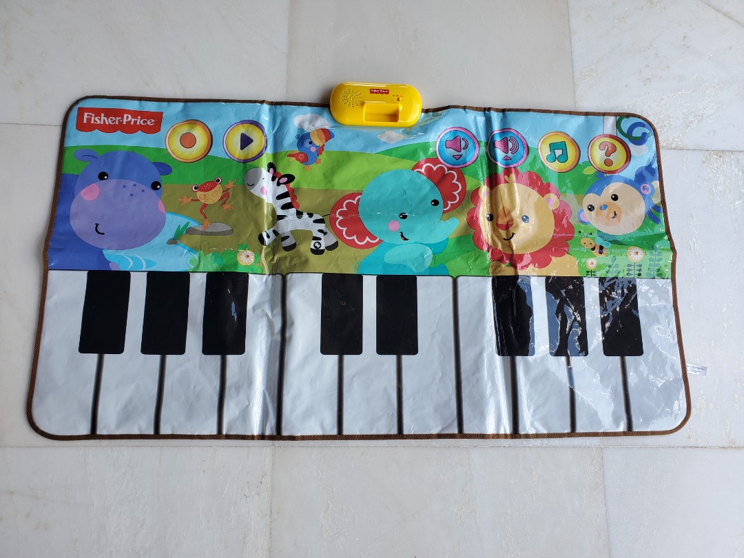 Fisher price step-on keyboard, Babies & Kids, Infant Playtime on Carousell