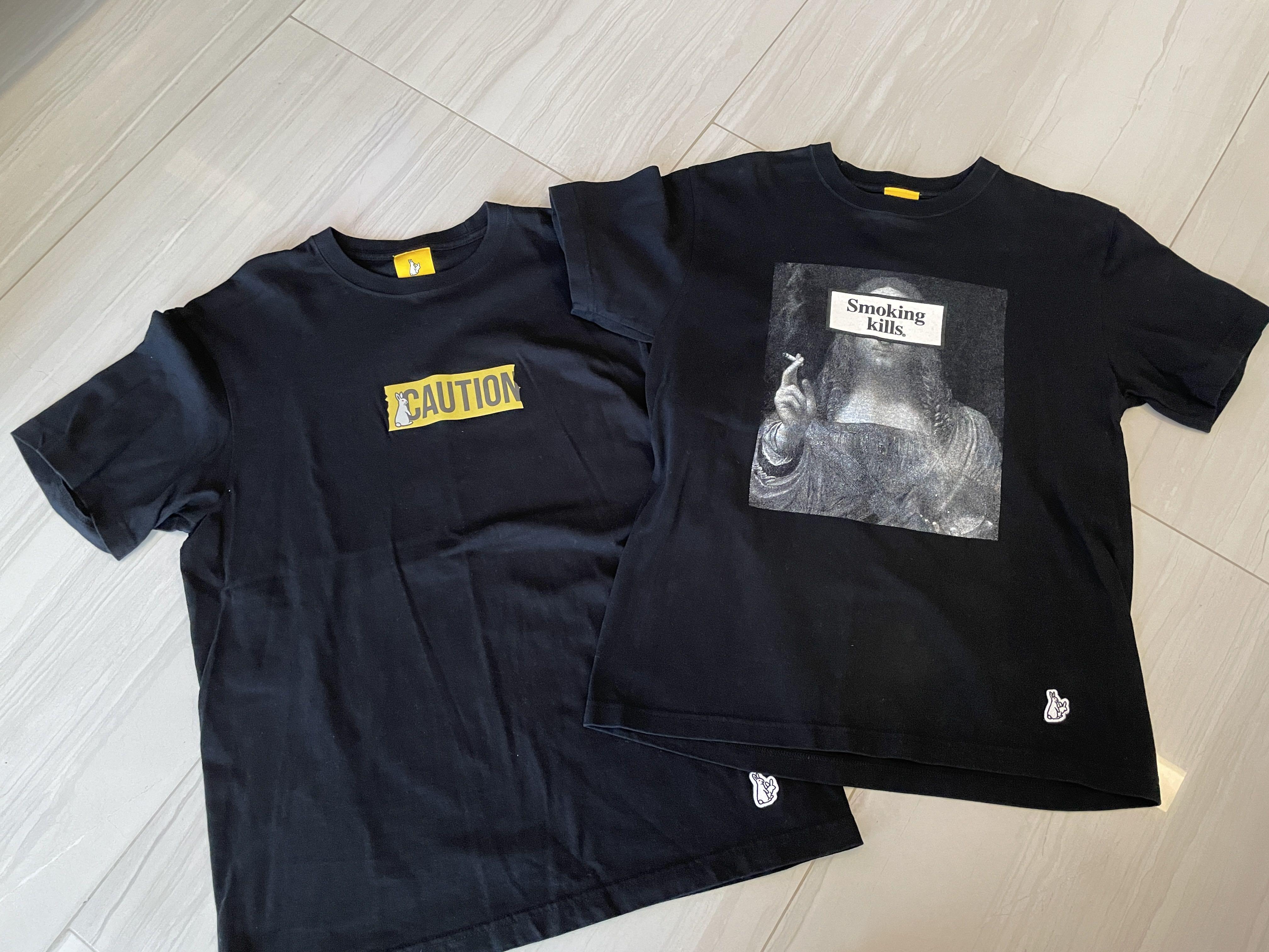 FR2 Caution Reflective Logo Jesus Smoking Kills Bundle, Men's Fashion ...