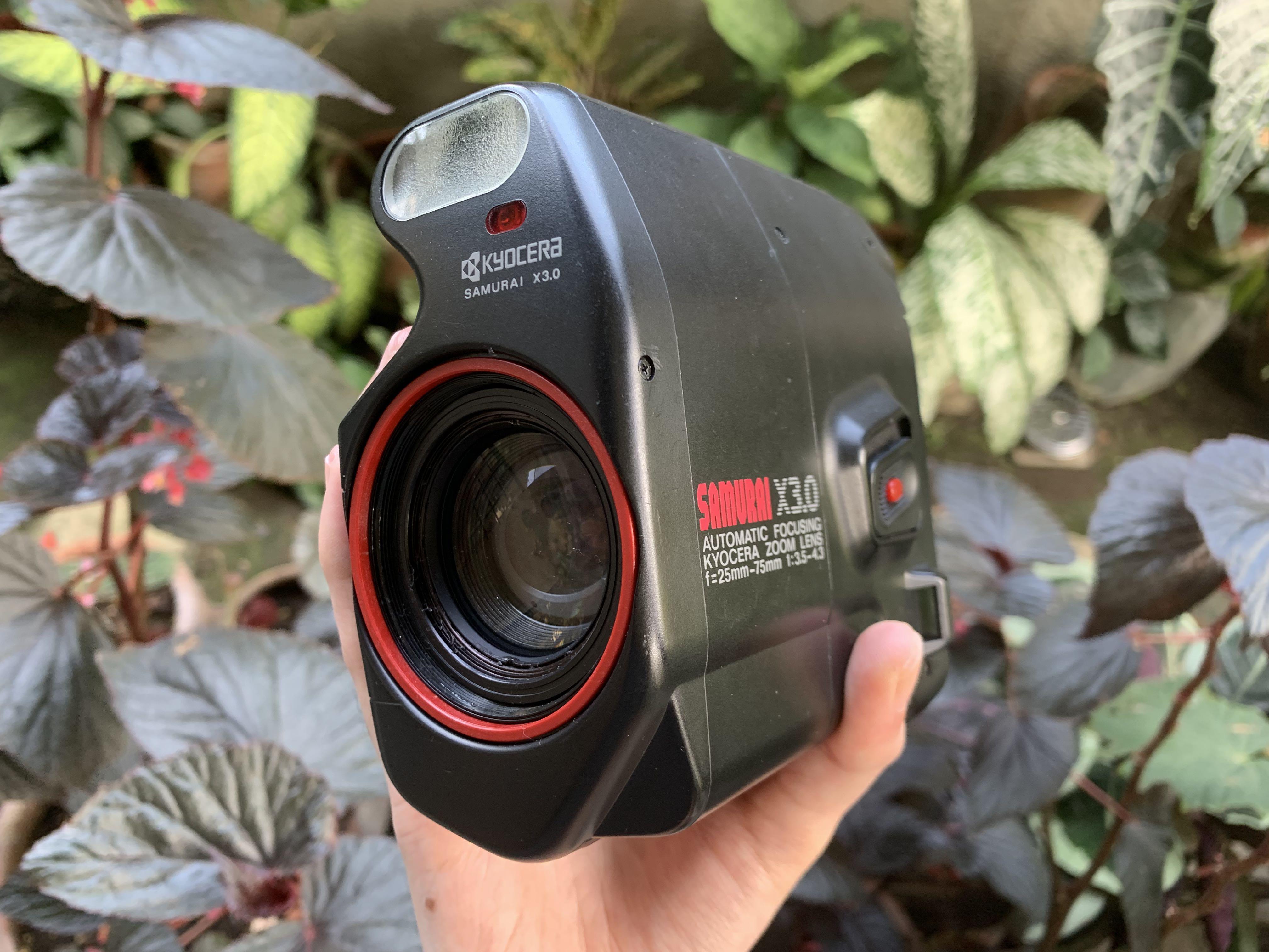 Kyocera Samurai X3.0 (Half-Frame), Photography, Cameras on Carousell