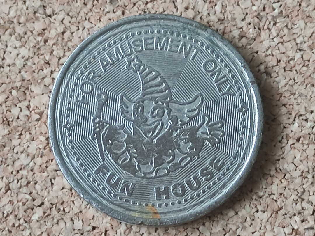 Fun House Token, Hobbies & Toys, Memorabilia & Collectibles, Currency ...