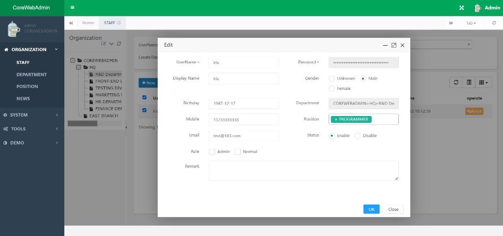 General Management System with Role Permission In C# Programming ...