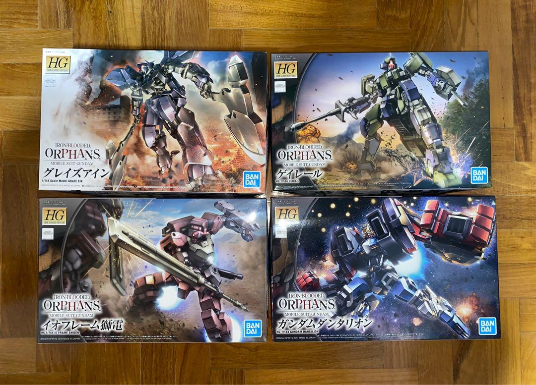 HG IBO Gundam Iron Blooded Orphans Gunpla on Carousell