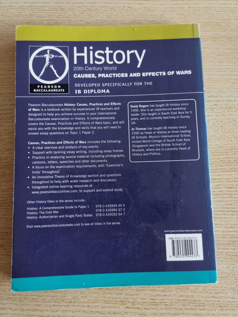 IB History 20th Century Causes, Practices and Effects of Wars, 興趣及遊戲 ...