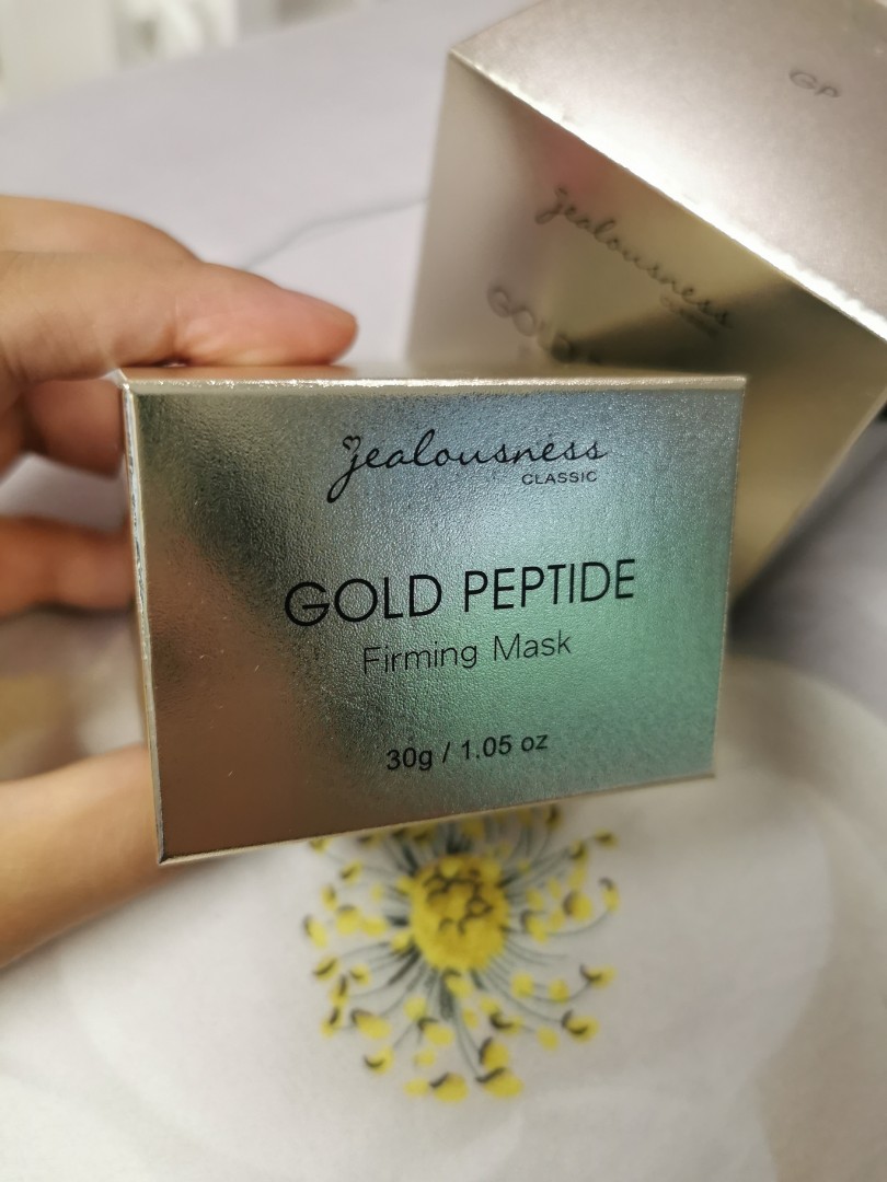 Jealousness Gold Peptide Firming Mask 30g, Beauty & Personal Care, Face, Face Care on Carousell