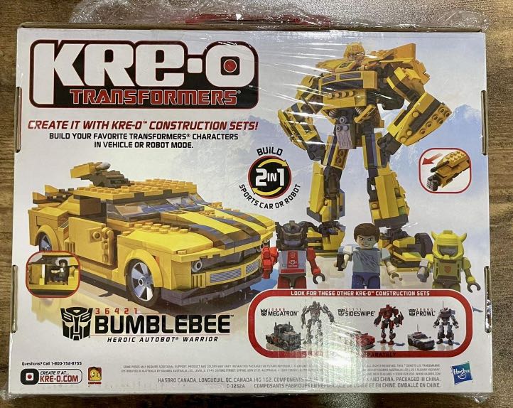 Kreo Transformers Bumblebee, Hobbies & Toys, Toys & Games on Carousell