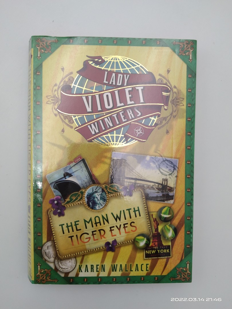 Lady Violet Winters The Man with the Tiger Eyes - Teen Mystery ...