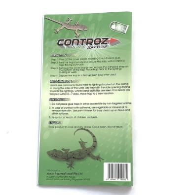 Large Lizard Traps Controz Glue Trap | Sticky Trap 9 PC Cicak Killer ...