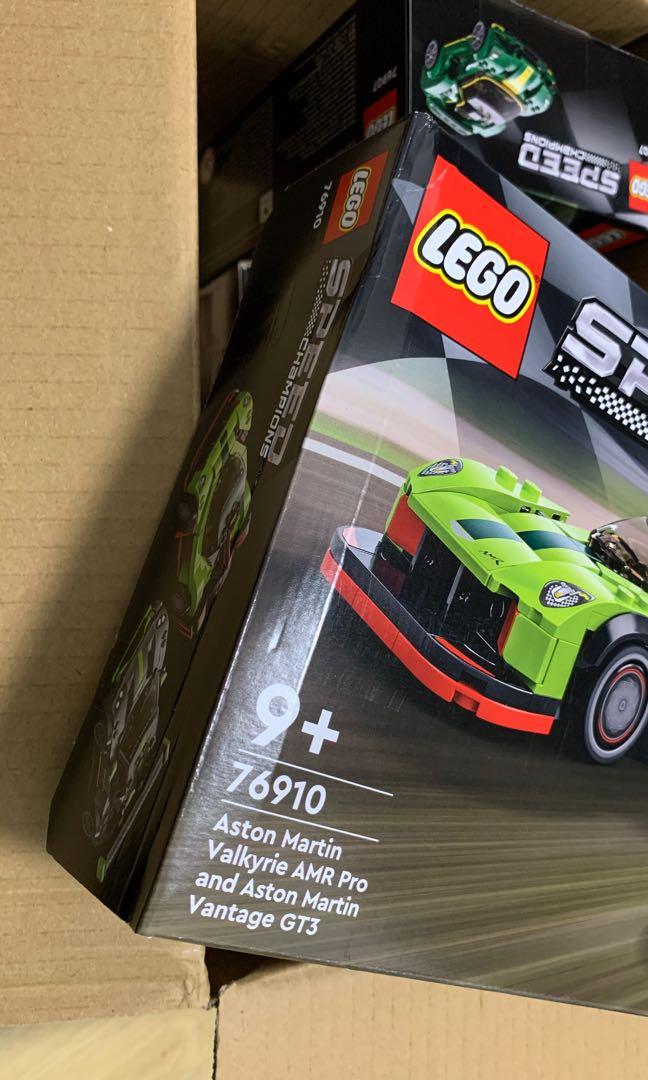 Lego 76910 Aston Martin Valkyrie AMR Pro and Aston Martin Vantage GT3 ...