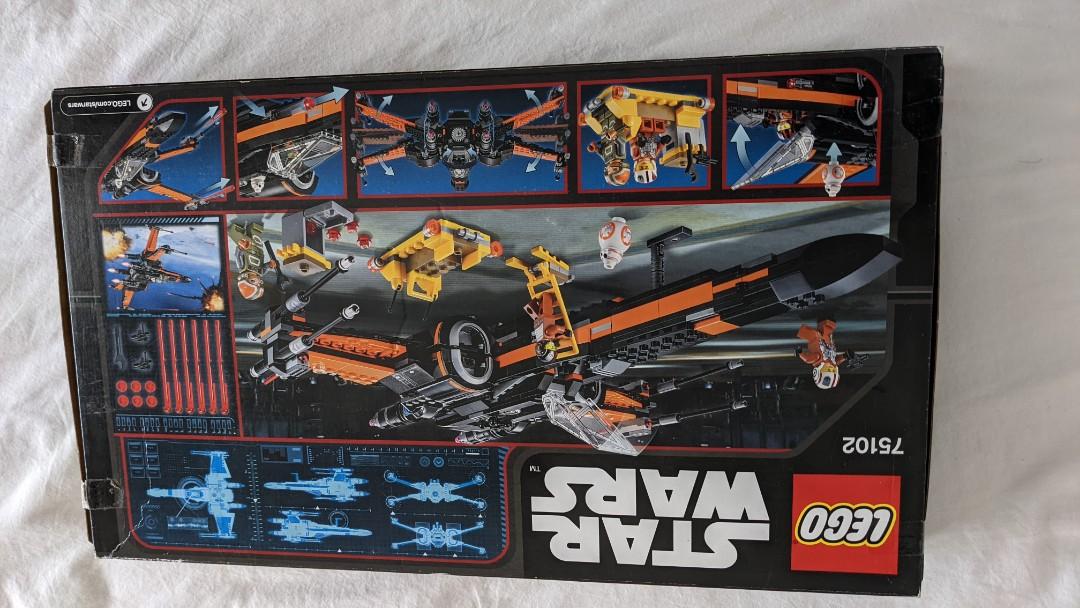 Lego Star Wars Poe's X-Wing Fighter 75102 on Carousell