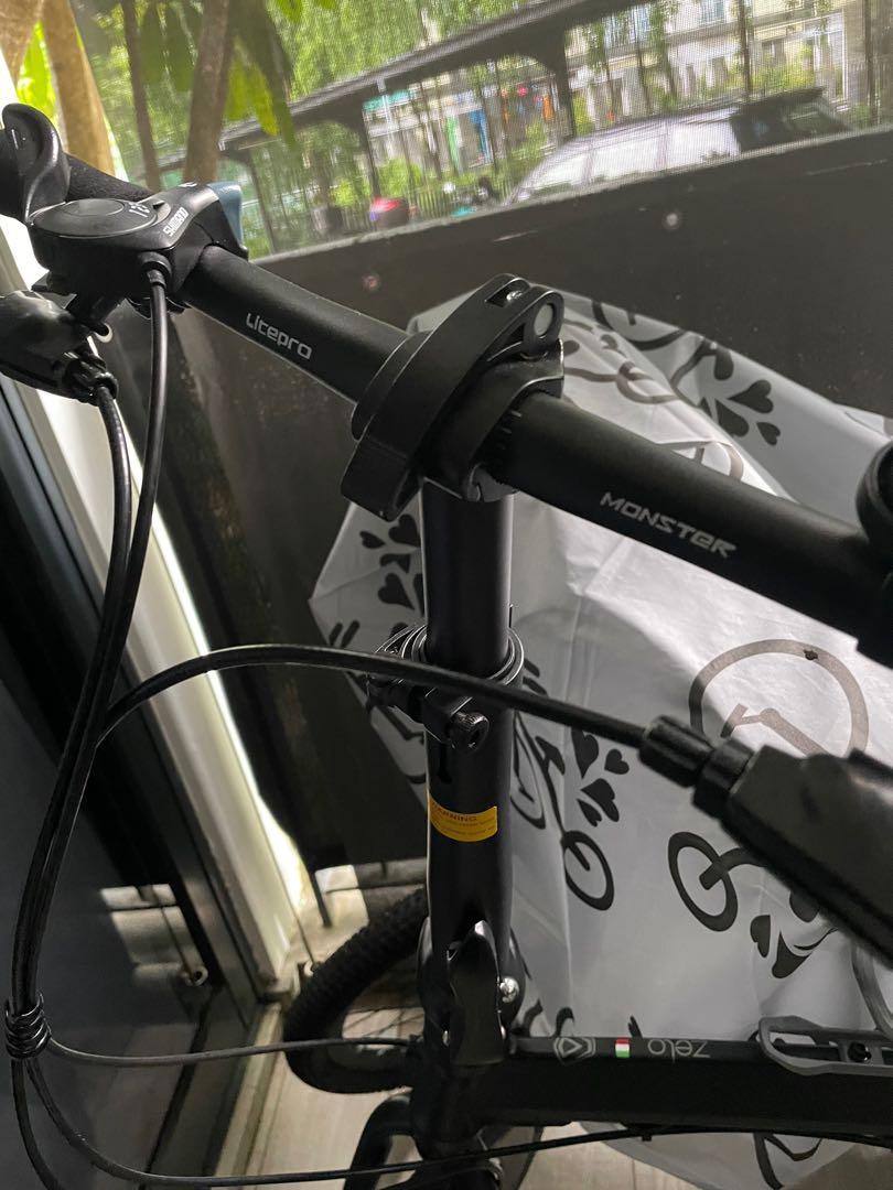 Litepro Monster Handlebar 25.4mm x 580mm (Black), Sports Equipment ...