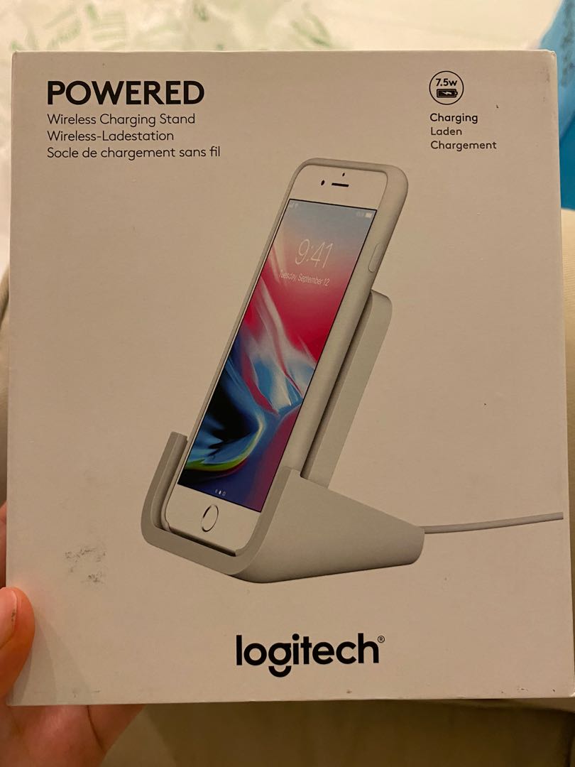 Logitech wireless charging stand, Mobile Phones & Gadgets, Mobile ...