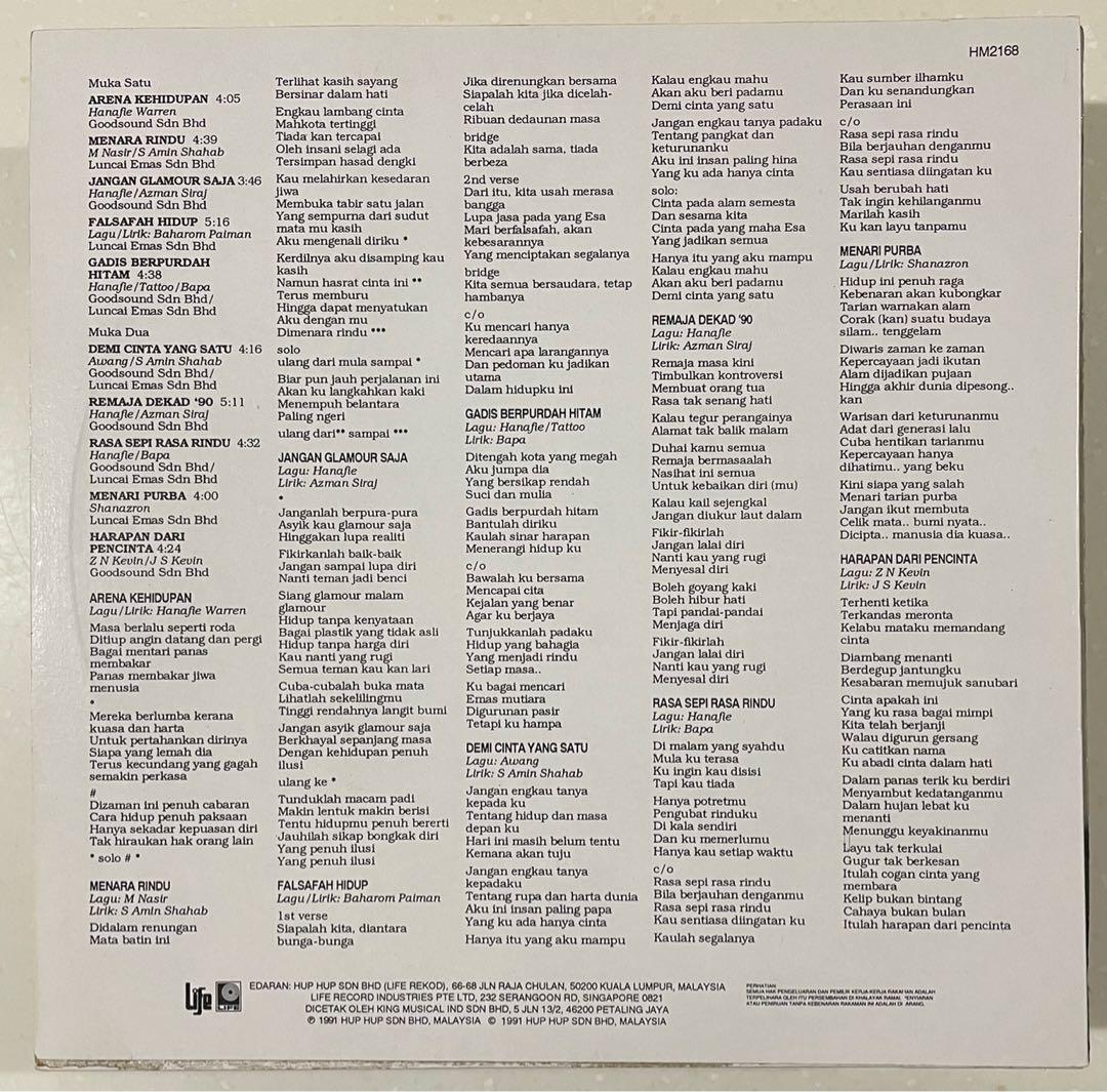 Lp Hanafie Warren - Falsafah Hidup, Hobbies & Toys, Music & Media, CDs ...