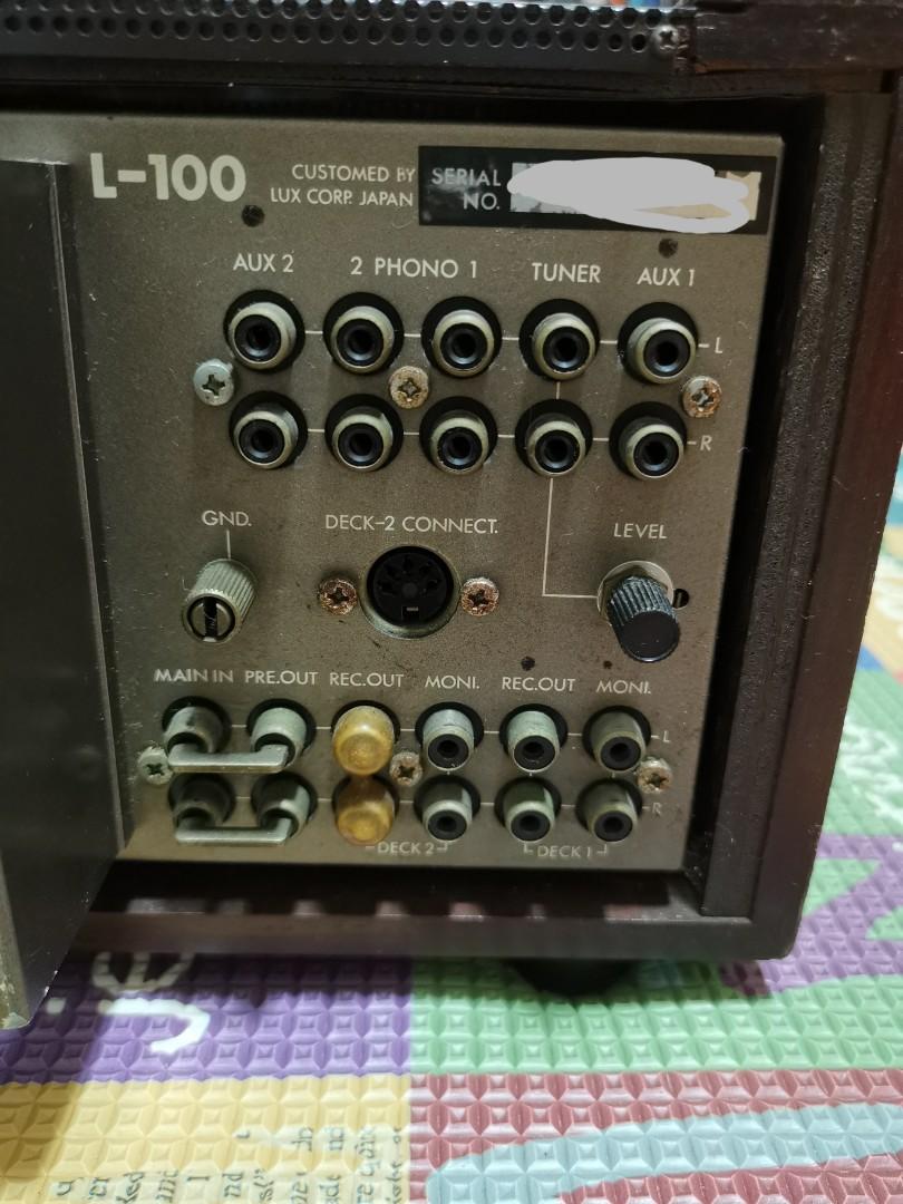 Luxman L100 L-100 integrated amplifier, Audio, Soundbars, Speakers ...