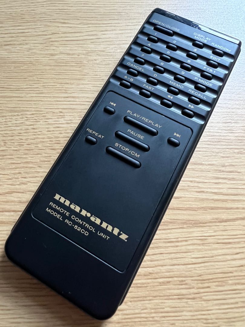 Marantz RC-52CD Original Remote Control (CD-52 MKII SE CD Player ...