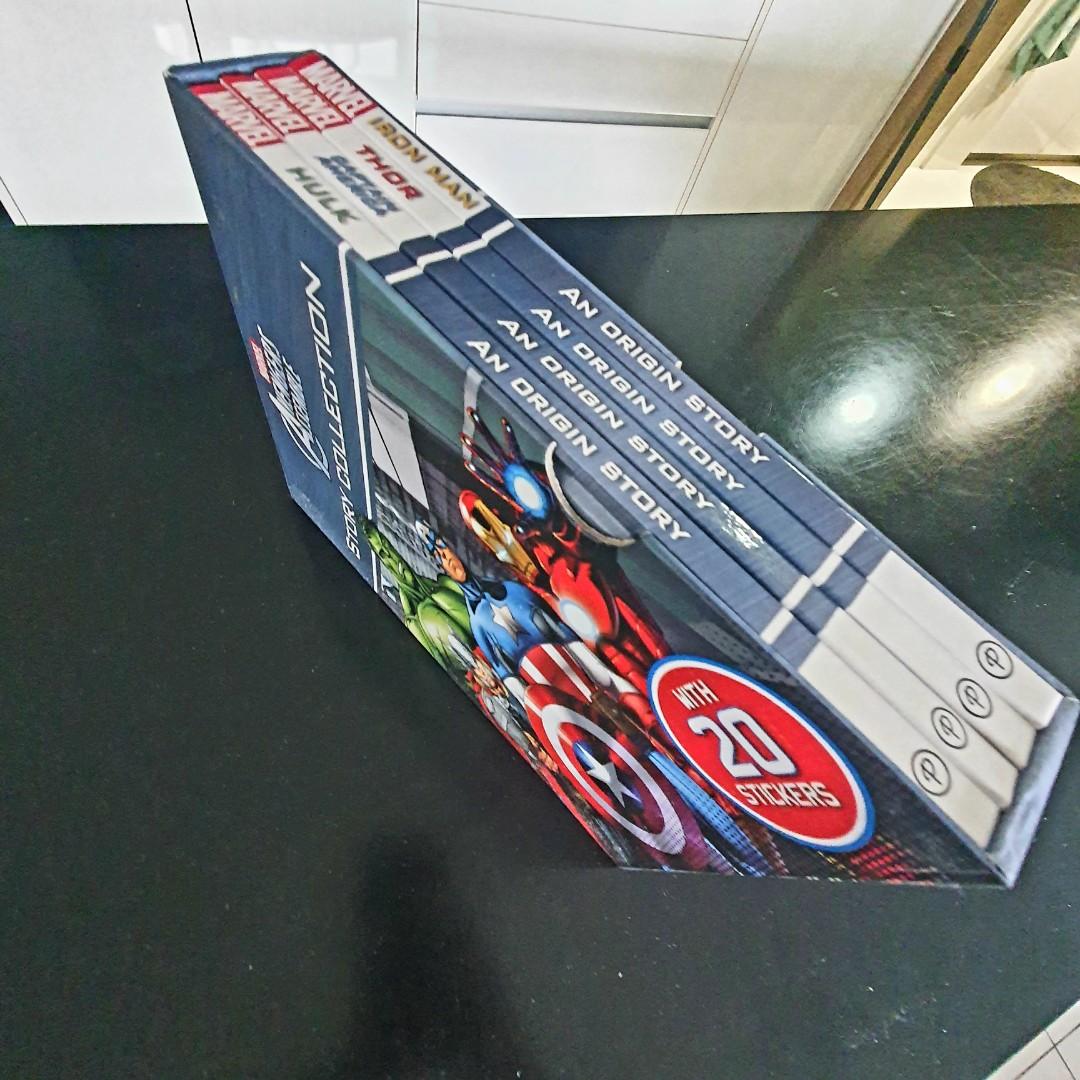 Marvel Avengers boxed book set of 4!, Hobbies & Toys, Books & Magazines ...