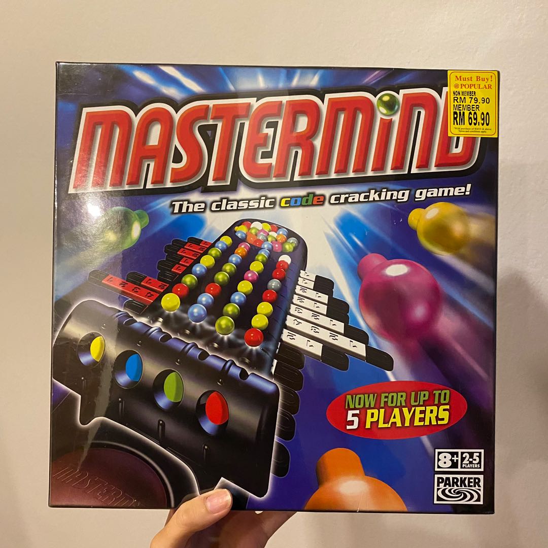 Mastermind Code Cracking game on Carousell