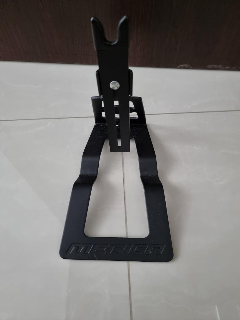 Merida display parking L shaped hub mount floor stand, Sports Equipment ...