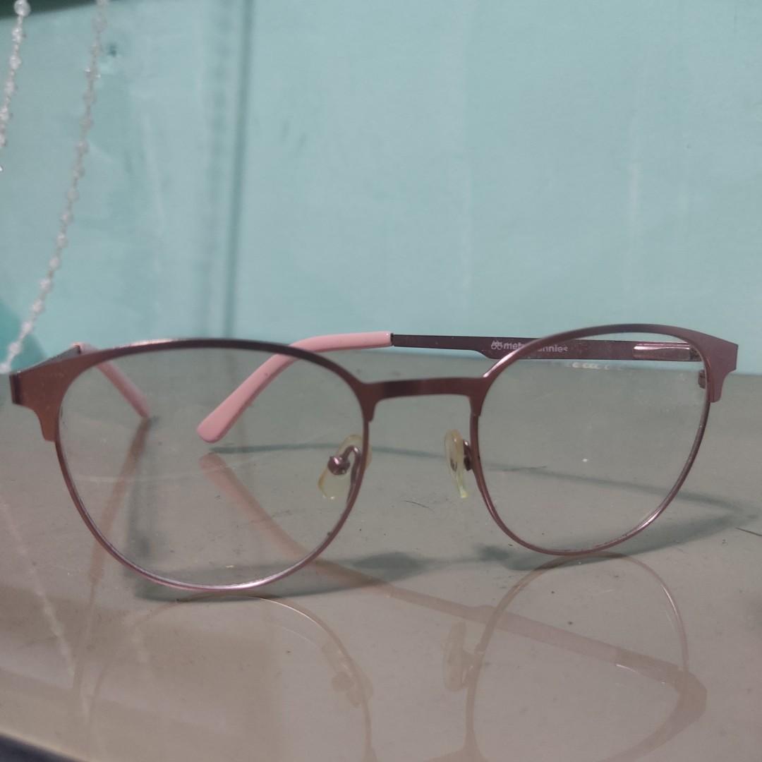 Metrosunnies Specs Pink Replaceable Lens, Women's Fashion, Watches ...