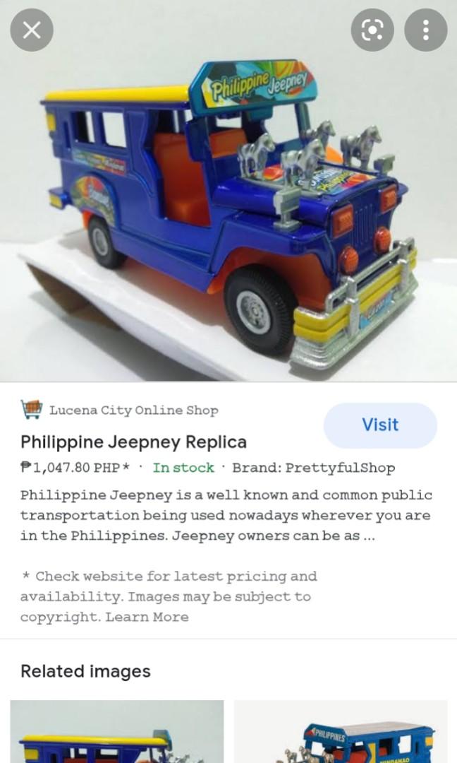 Mini jeepney Ph, Hobbies & Toys, Toys & Games on Carousell