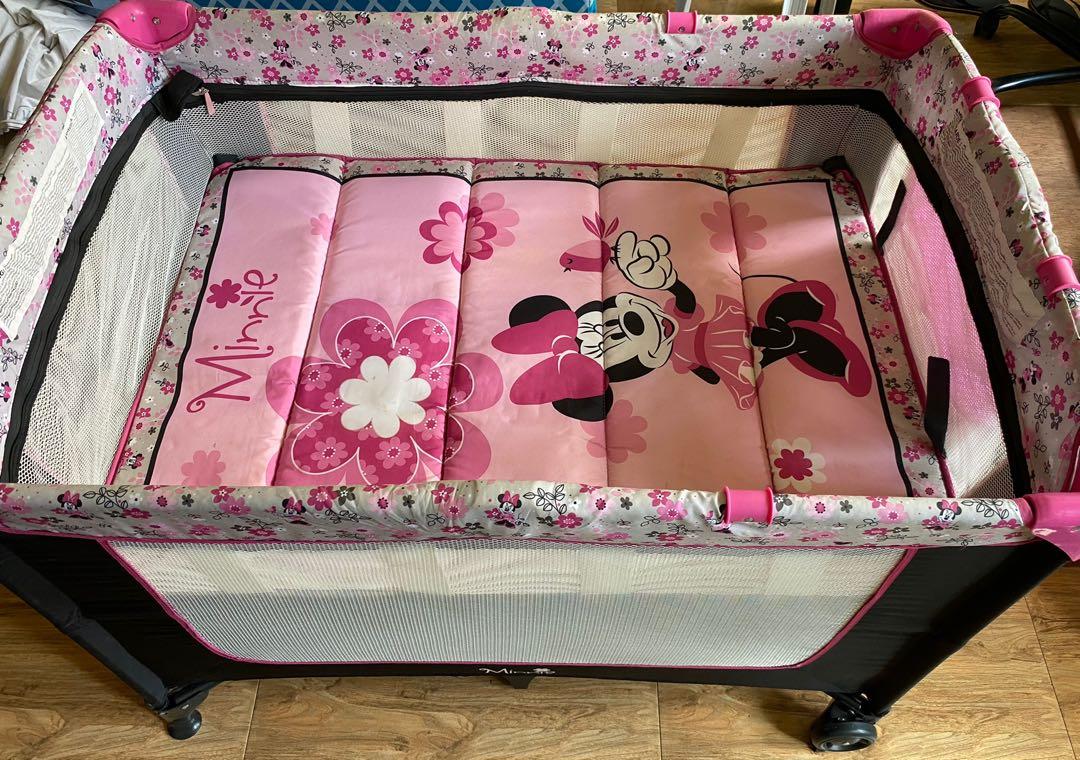 Minnie Mouse Crib, Babies & Kids, Baby Nursery & Kids Furniture, Cots ...