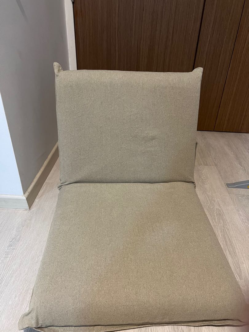 Muji Tatami Foldable Chair, Furniture & Home Living, Furniture, Chairs ...