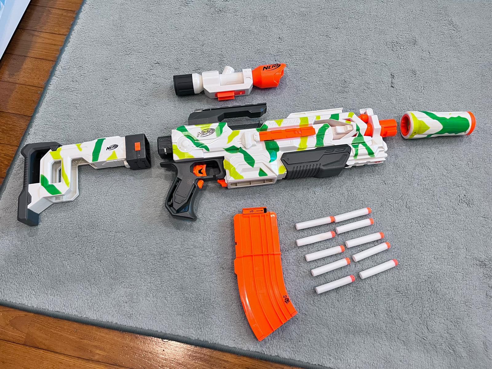 Nerf gun (Modulus Tracker), Car Accessories, Accessories on Carousell