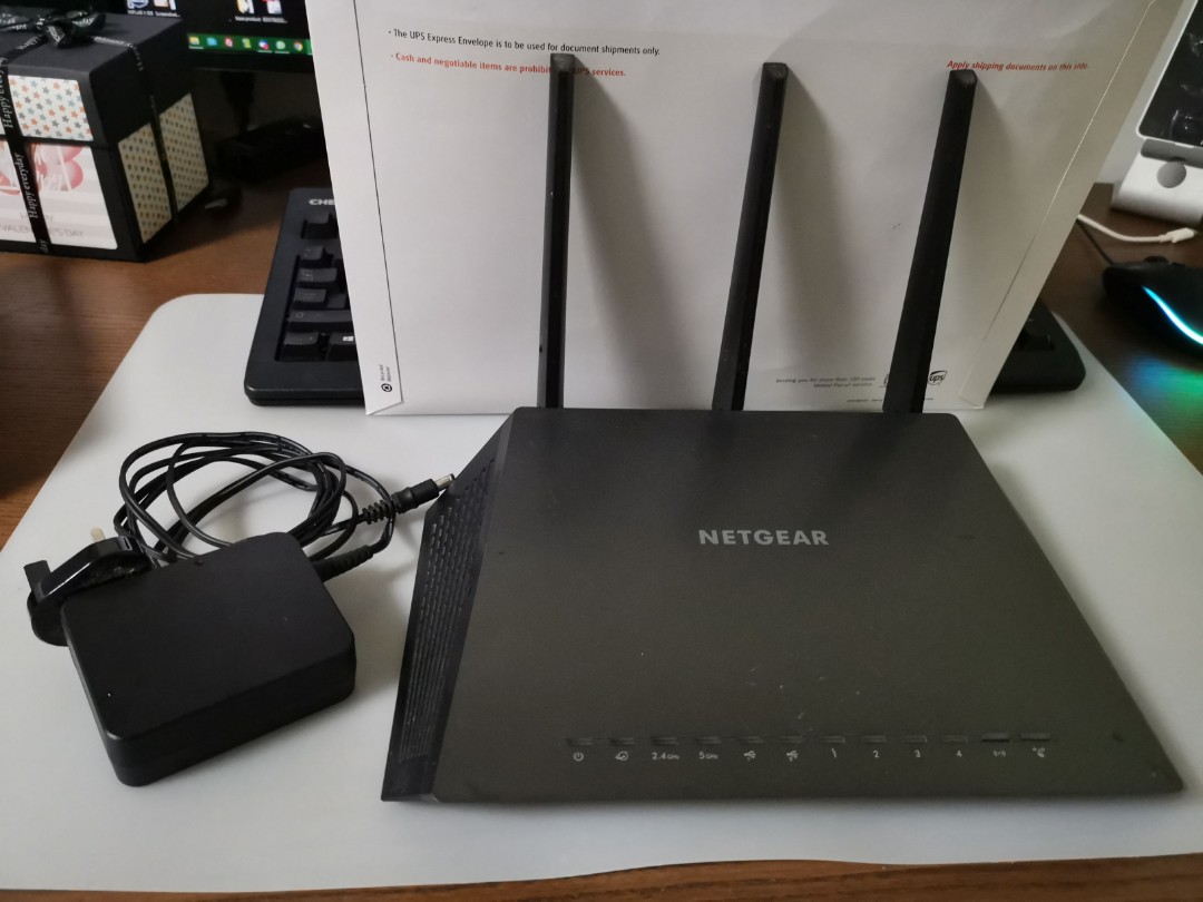 Netgear Nighthawk R7000 AC1900 smart wifi router, Computers & Tech, Parts & Accessories ...
