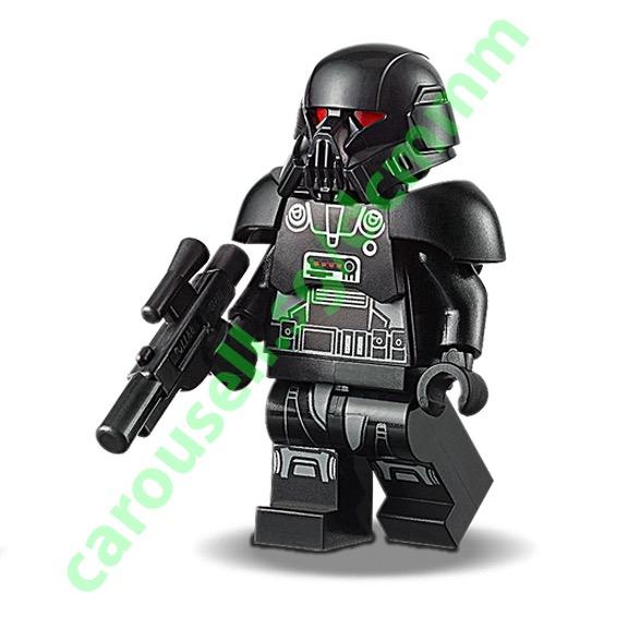 New Unassembled - LEGO Star Wars SW1161: Dark Trooper Minifigure ...