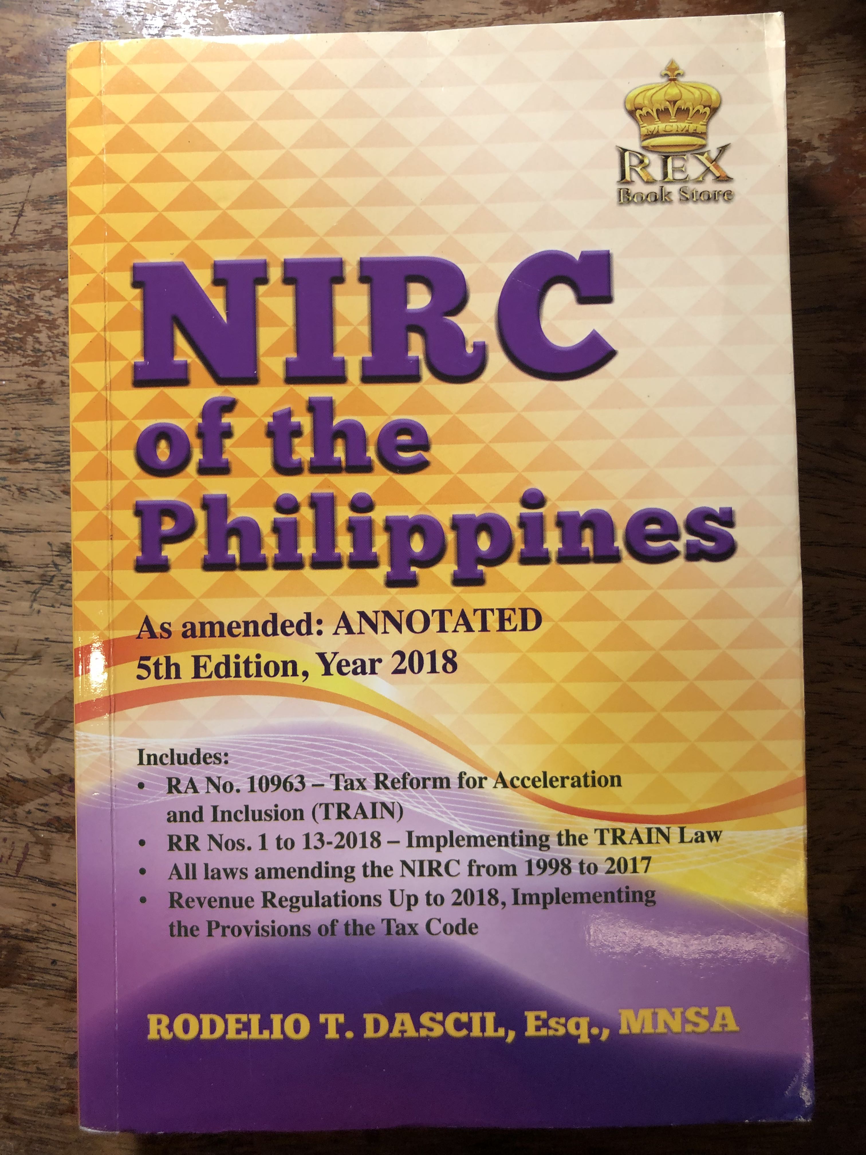 NIRC - Dascil, Hobbies & Toys, Books & Magazines, Textbooks on Carousell
